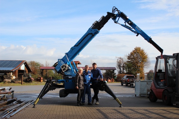 Der Minikran M250 von BGLift - Die ideale Lösung für Metallbau Buchner